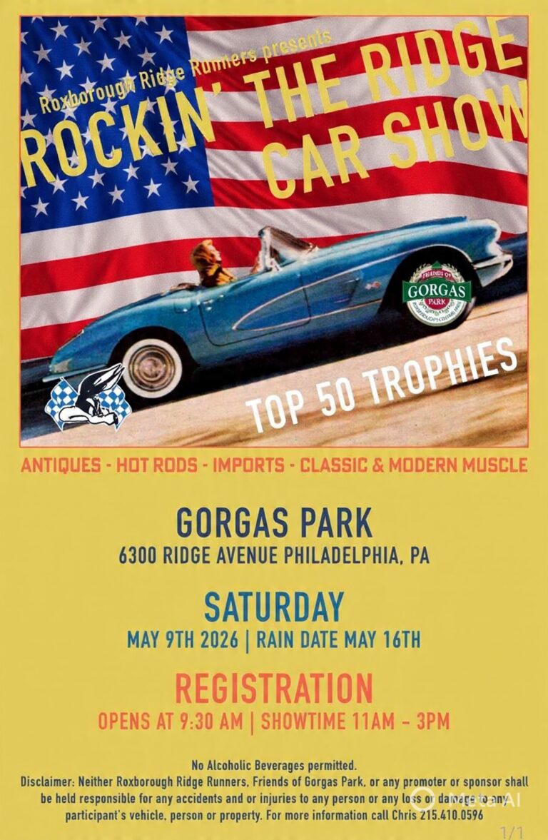 Roxborough Ridge Runners Classic Car Club Car Shows and Community ...